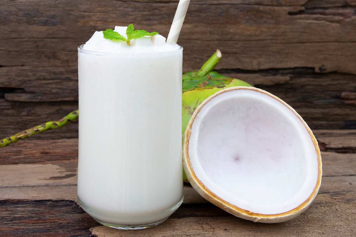Cremosa agua de coco, receta con coco natural como en los puestos ...
