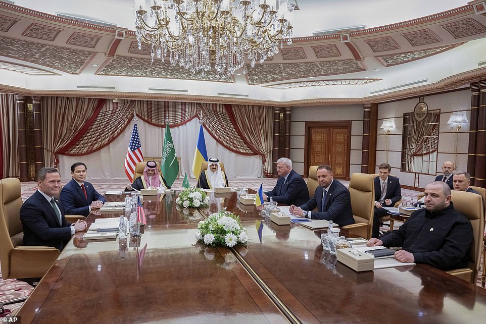 Inside US-Ukraine peace talks in Saudi Arabia
