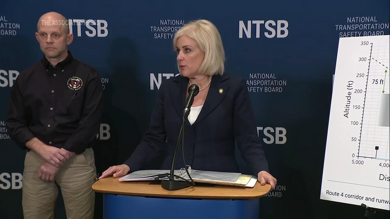 NTSB urges ban on some helicopter flights at Washington airport where ...