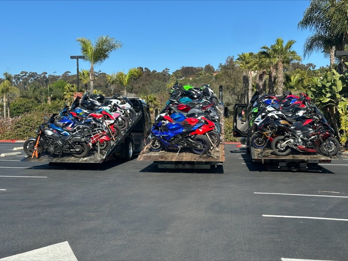 CHP Stops 'Dangerous Motorcycle Takeover' On San Diego Freeways