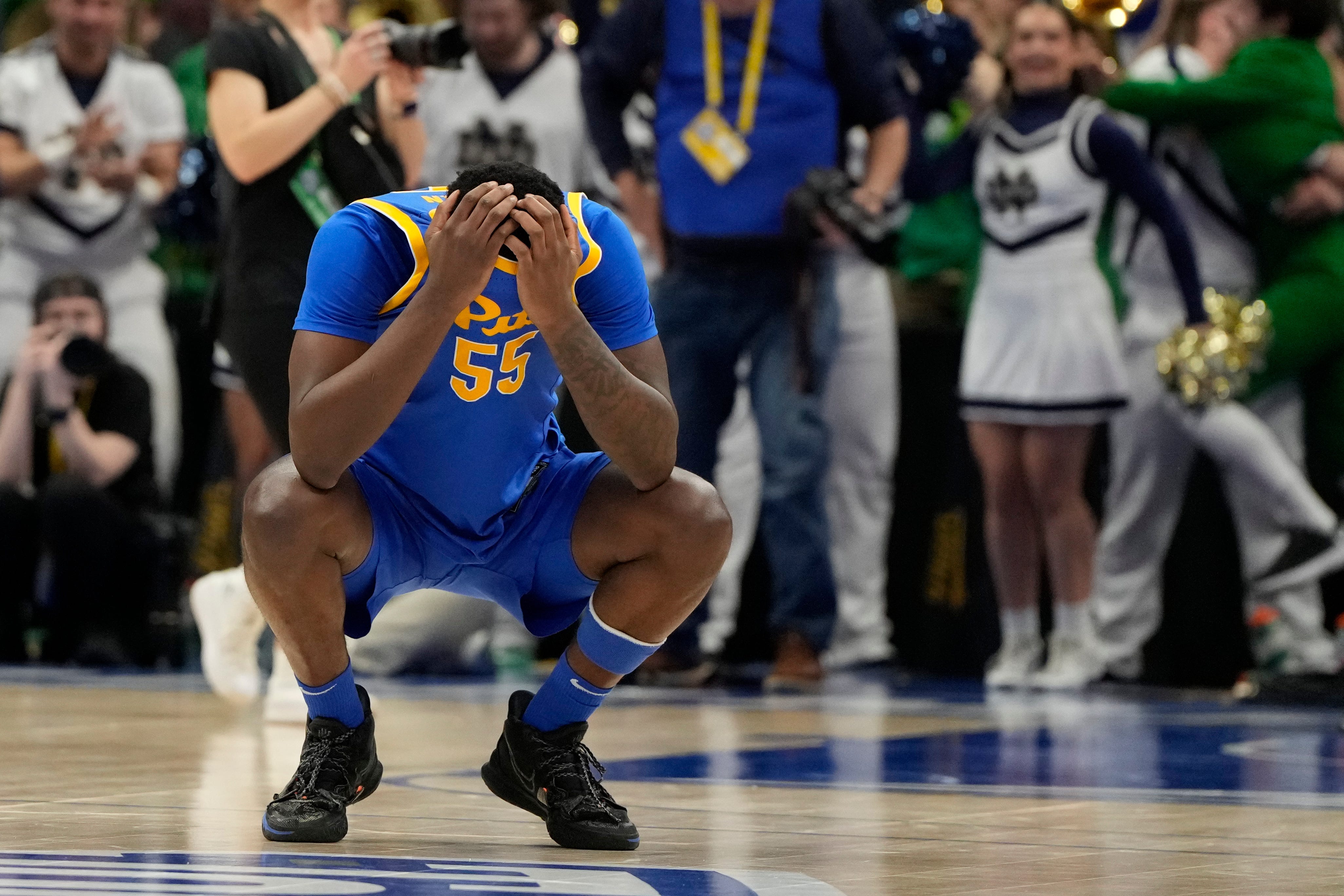 ACC Network broadcast was in disbelief after Notre Dame beat Pitt on a ...