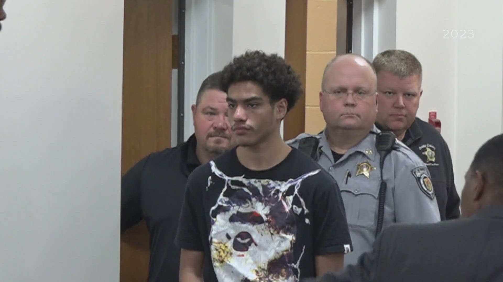 Teen accused of murder appears in court