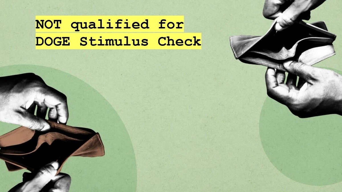 Who is NOT eligible for the $5,000 DOGE stimulus check