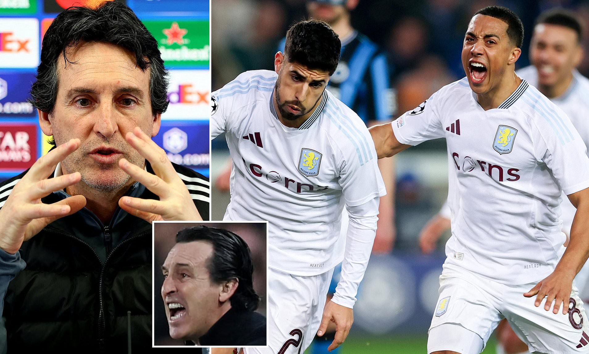 Unai Emery reveals Aston Villa Champions League ambition as he looks to ...