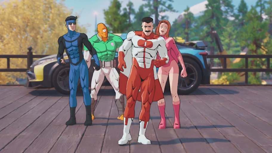 Fortnite: New Invincible Skins - Allen the Alien, Blue Suit Mark, Dupli ...