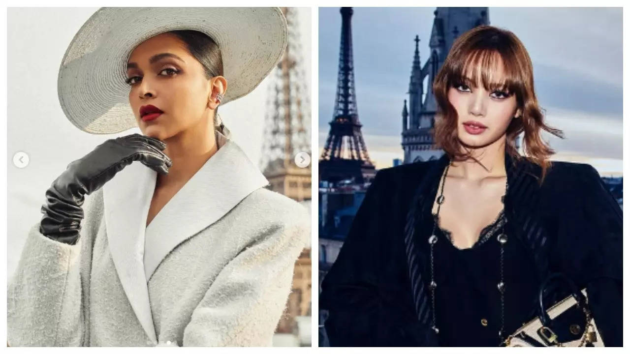 Fans spot Deepika Padukone sitting opposite BLACKPINK's Lisa at Paris ...