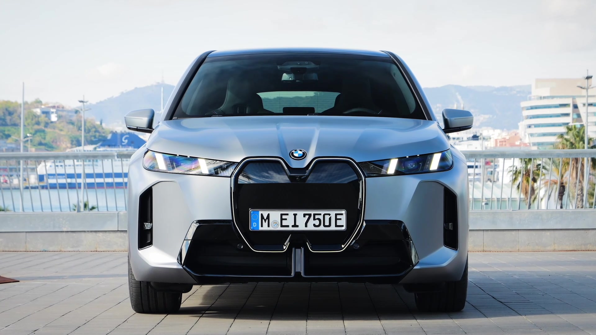 BMW iX xDrive60 Design Preview in Frozen Pure Grey