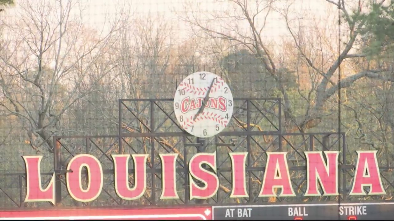 Cajuns' baseball versus Southern