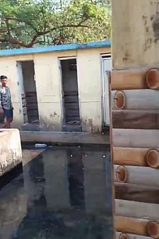 Unhygienic condition of toilets at SCB medical college raises a stink