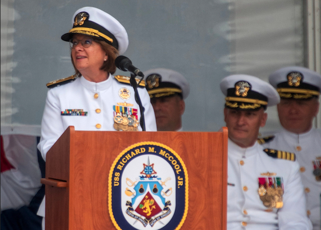 High-Ranking Female Navy Officer Ousted Under Trump