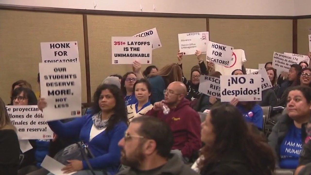Santa Ana USD protests staff cuts