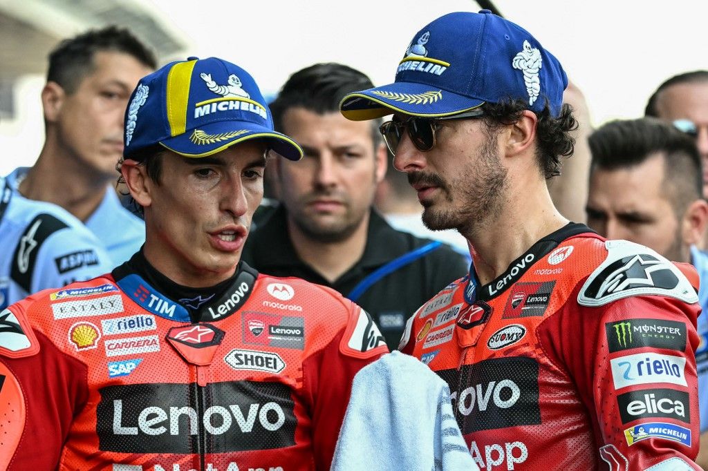 Marquez dan Bagnaia Nyolong Start, Ducati Pakai Robot di MotoGP Eropa