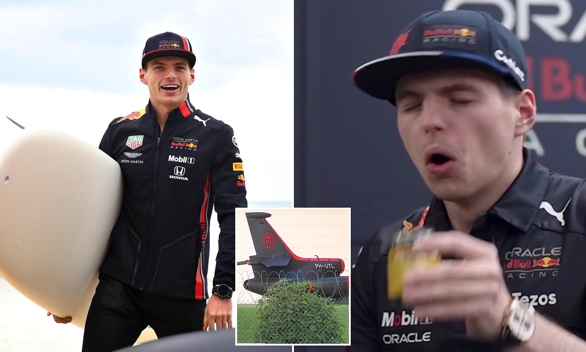 Max Verstappen flies in to Melbourne on his new $79million private jet ...