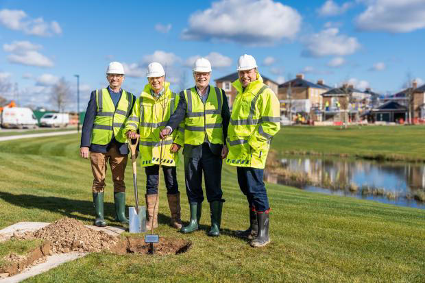 Tree grown on Blenheim Estate planted at 6,000 home development