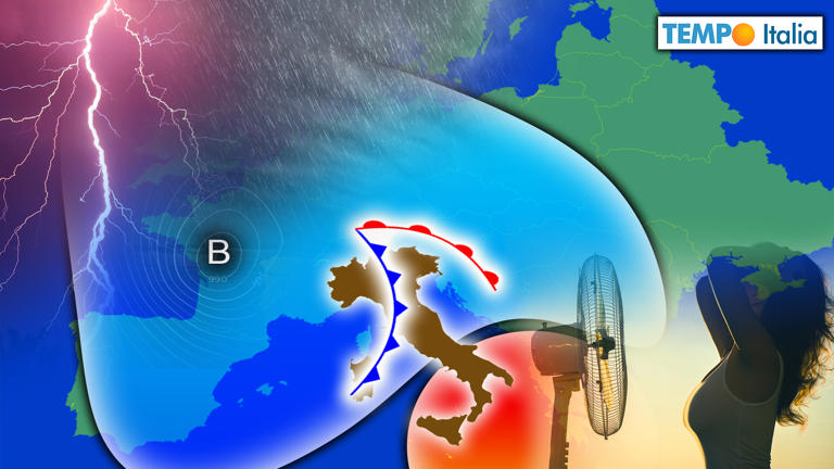 Meteo: Italia divisa tra Piogge, Temporali e Caldo Anomalo