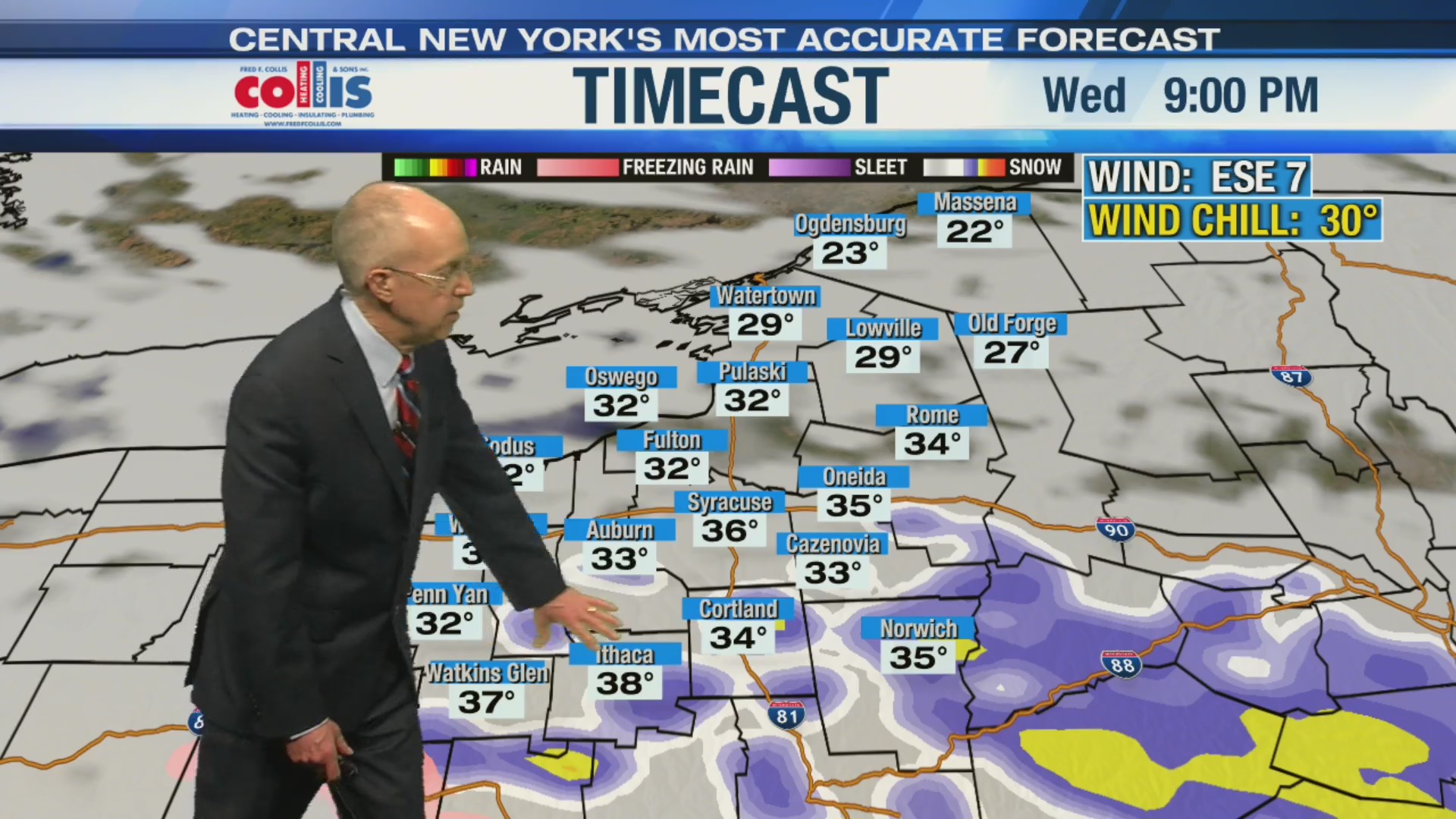 Storm Team Forecast: 9 pm Tuesday March 11th