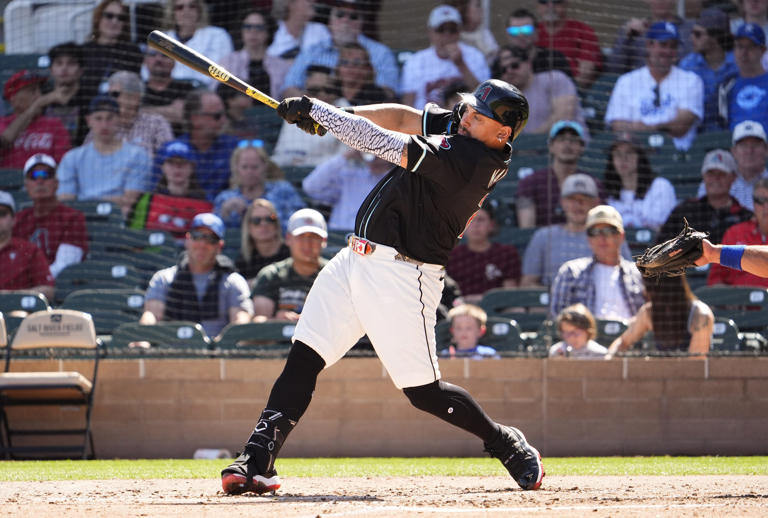 Arizona Diamondbacks newcomer Josh Naylor keeps hitting, Merrill Kelly ...