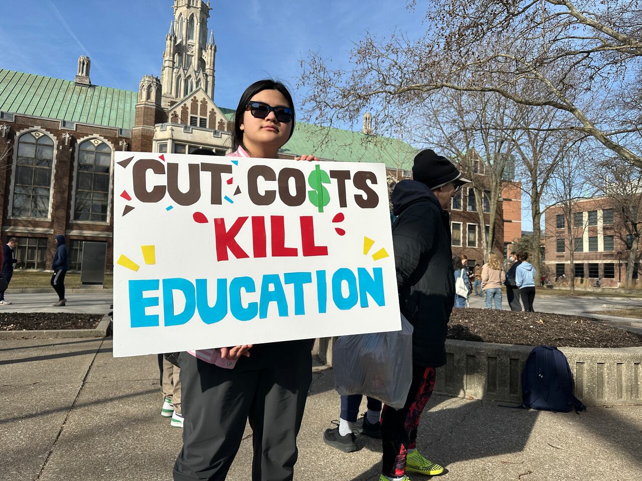 University of Windsor students speak out against job cuts amid $30M ...