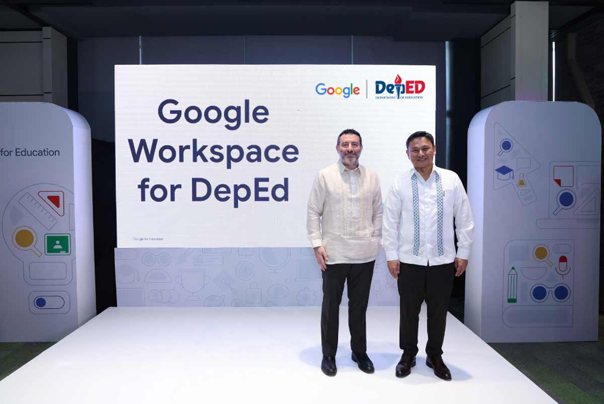 DepEd partners with Google to equip educators with Google Workspace for Education Plus