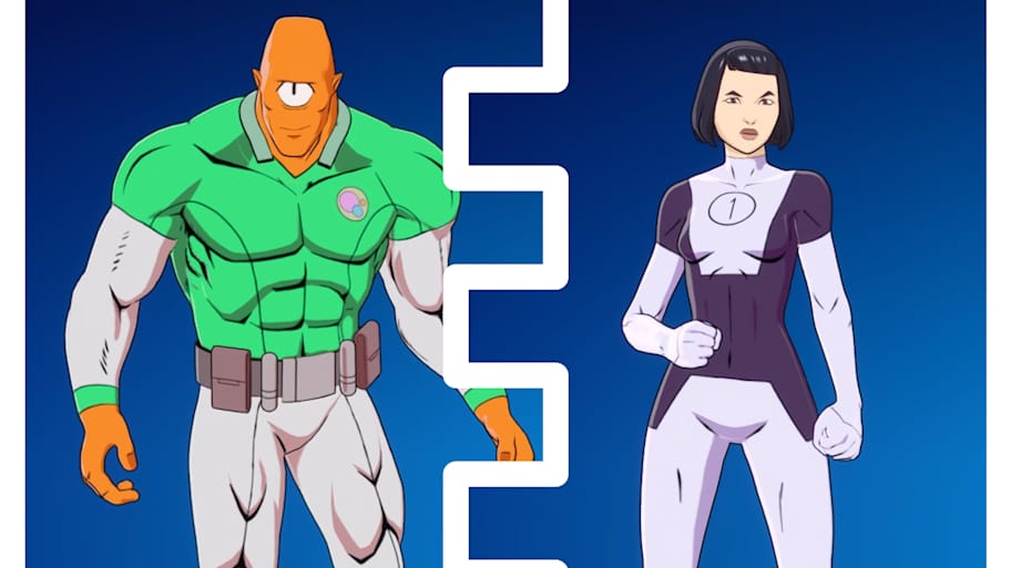 Fortnite: New Invincible Skins - Allen the Alien, Blue Suit Mark, Dupli ...