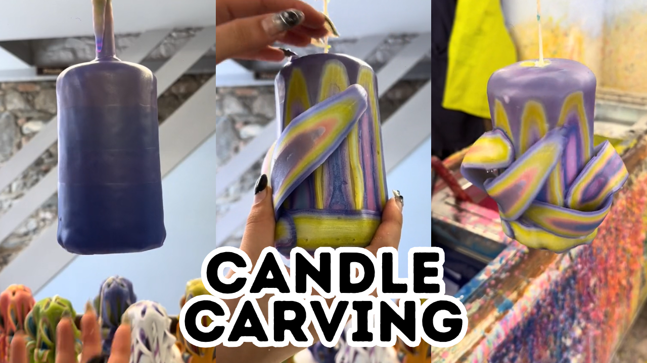 Candle Carving: A Mesmerizing Process You Can't Miss