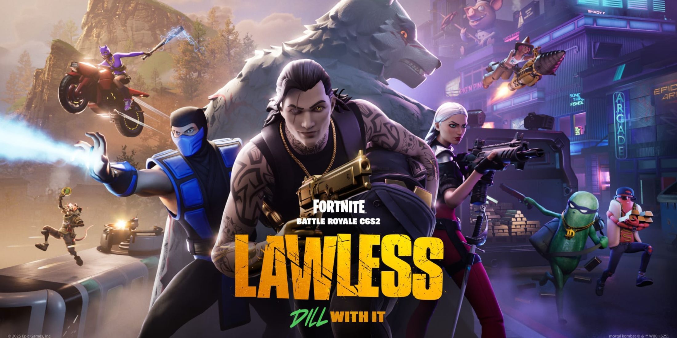 Fortnite Update Adds New Lawless Exotic Weapons to the Black Market