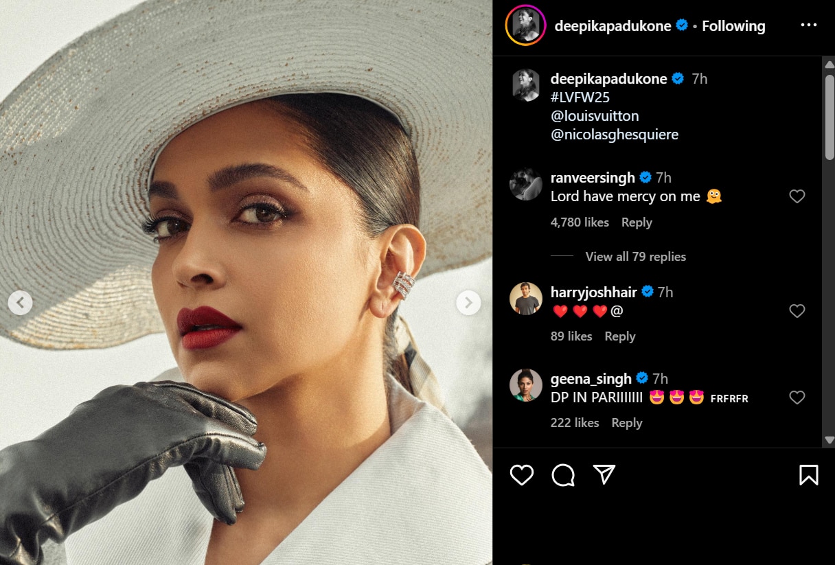 Deepika Padukone shares funny meme describing Ranveer Singh's phone habits