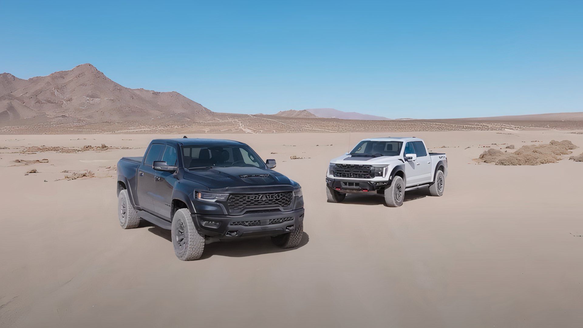 Raptor R Versus Ram RHO – The Ultimate Desert Throwdown