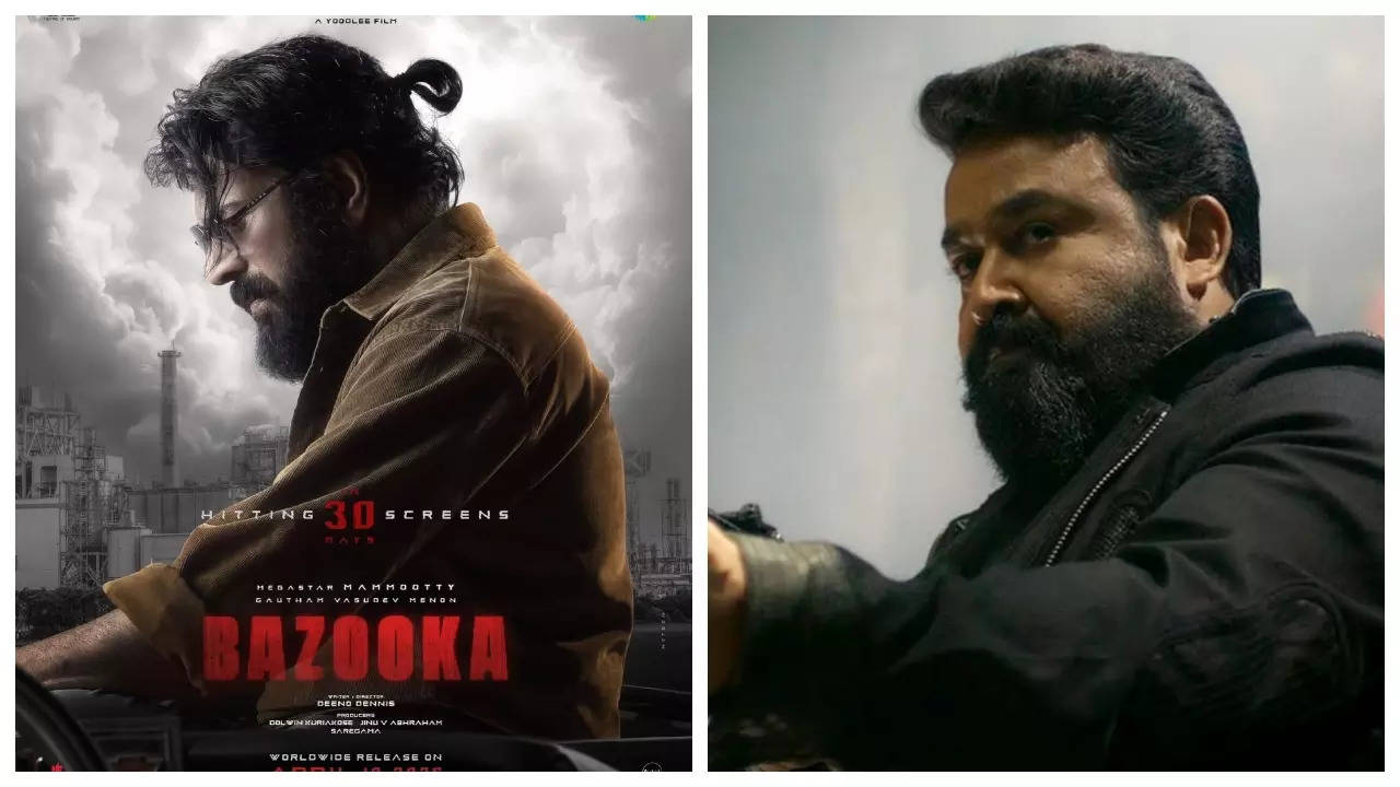 Mammootty’s ‘Bazooka’ set for box-office clash with Mohanlal’s ‘Empuraan’