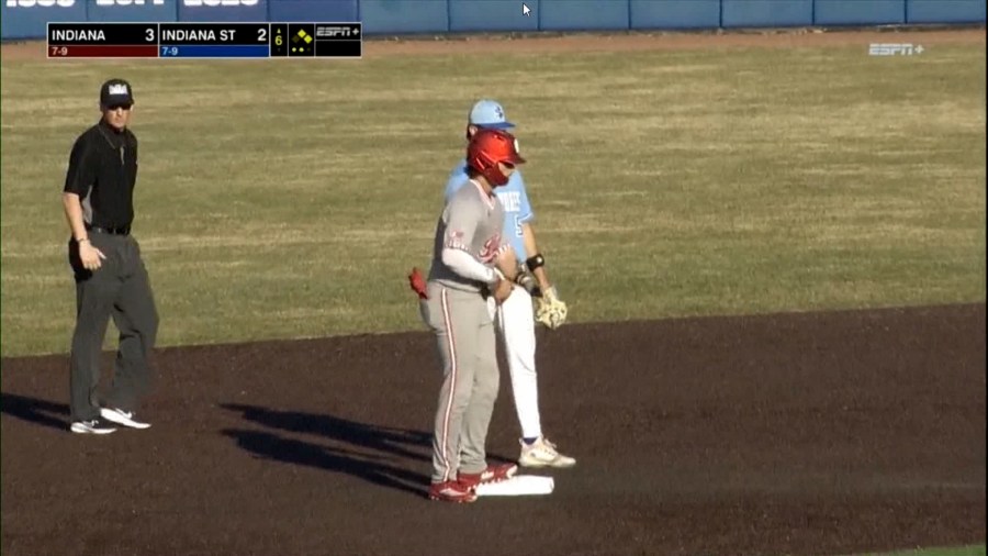 Indiana tops Indiana State, 9-4