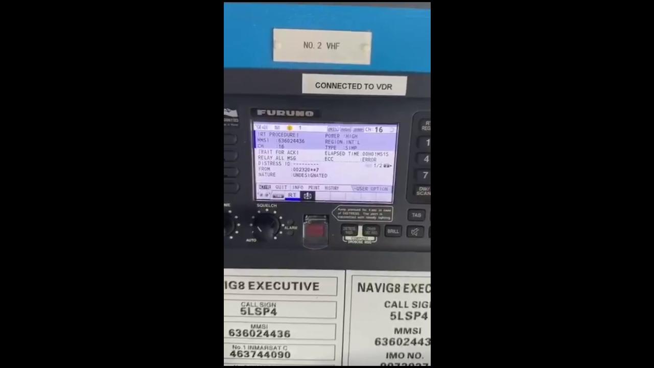 Coast Guard calls heard from North Sea ship collision