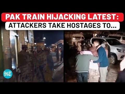 Pakistan Train Hijacking: Amid Gunfire & Blasts, Attackers Take Some ...