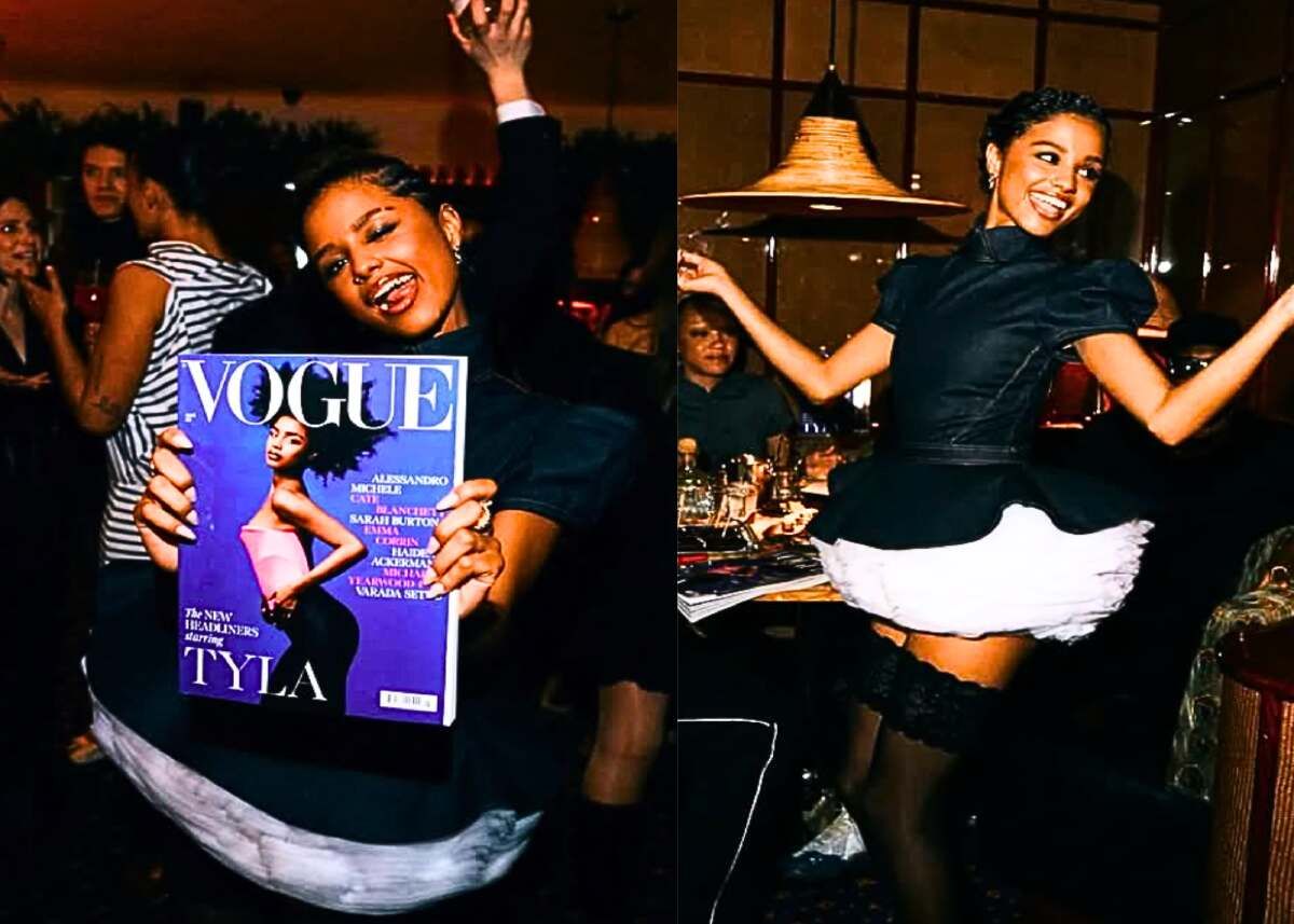 Tyla takes Paris! Local star celebrates Vogue cover with a bang