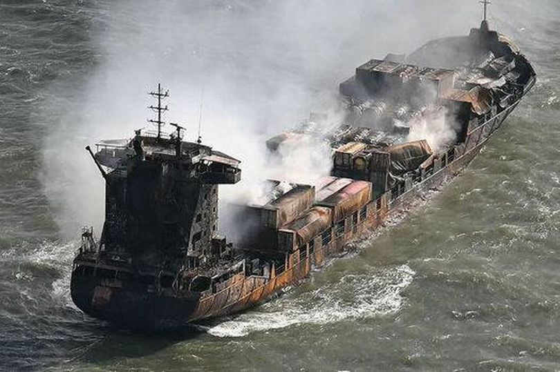 North Sea ship crash: Captain of cargo vessel that hit US tanker is ...