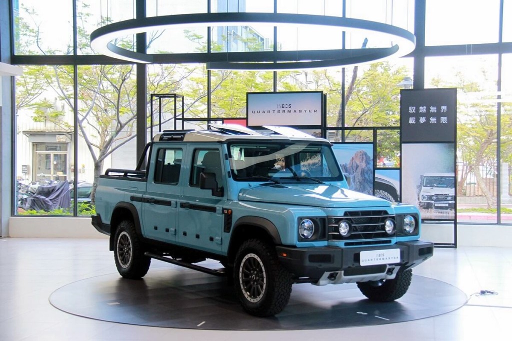 全能英式硬悍皮卡Grenadier Quartermaster襲台上市