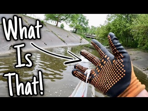 Extraordinary Finds While Magnet Mudlarking a Shallow Canal