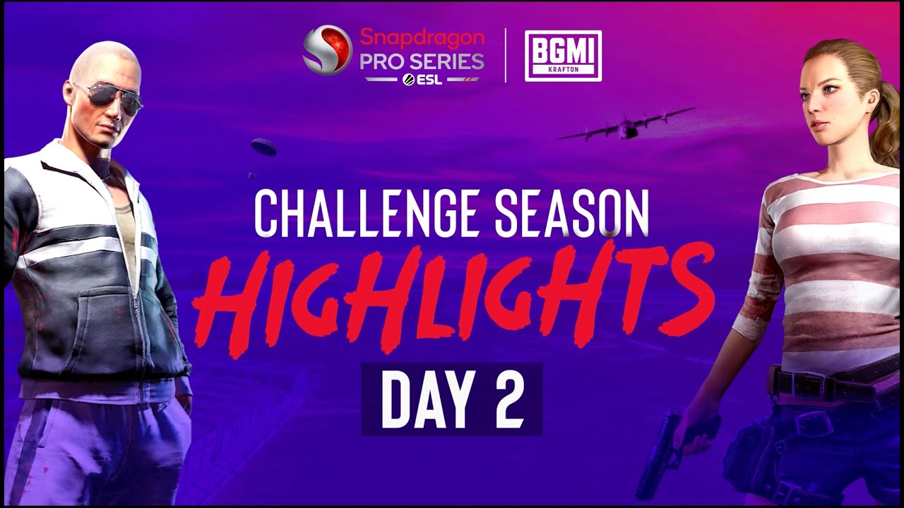 [Highlights] - BGMI Snapdragon Mobile Challenge Season 6 Day 2