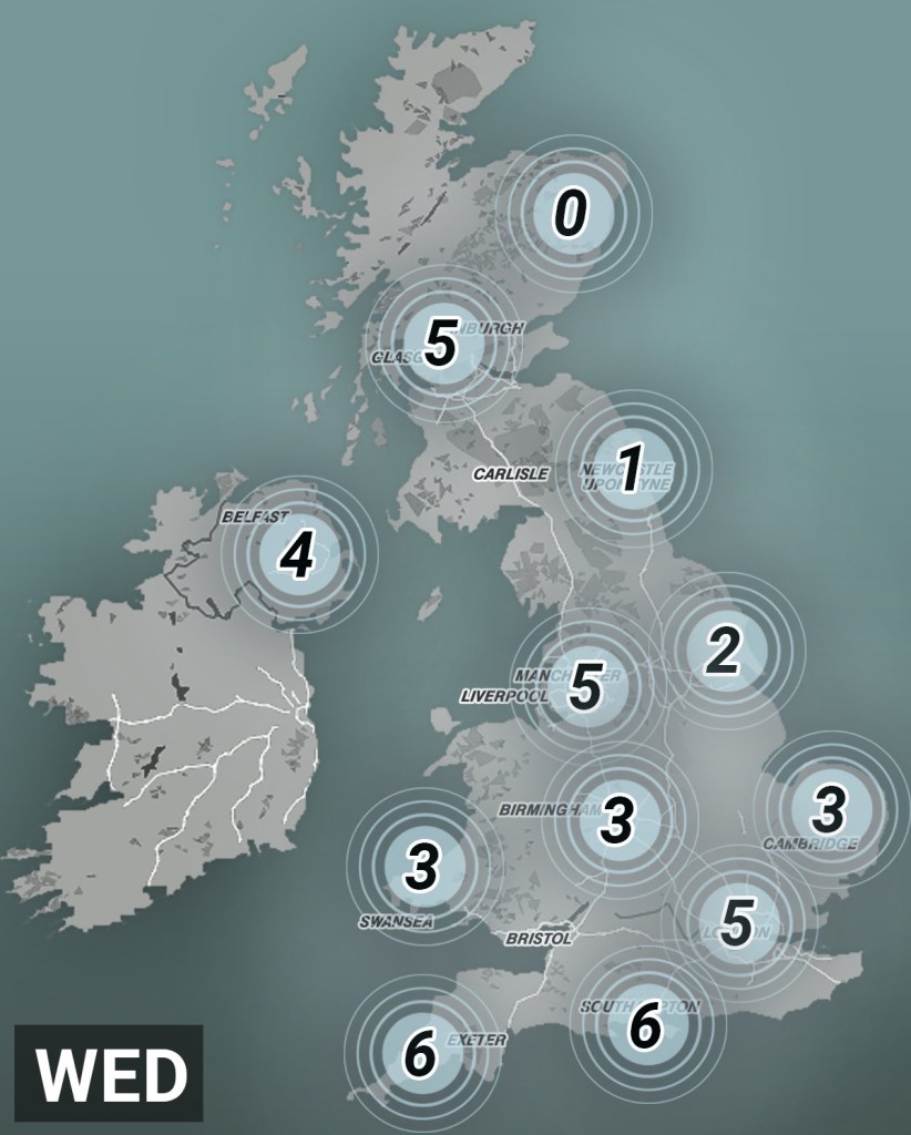 Map shows return of cold weather amid polar vortex collapse warning