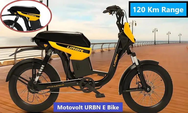 Motovolt Urbn E-Bike: Affordable, 120 km range and perfect for city rides!