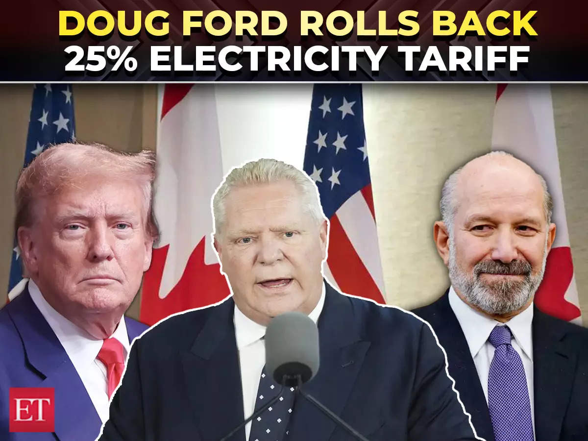 Doug Ford halts 25% US electricity tariff after talks with Howard Lutnick