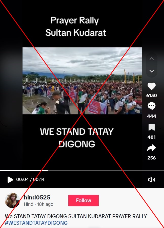 Student event clip misrepresented as protest against Rodrigo Duterte's ...