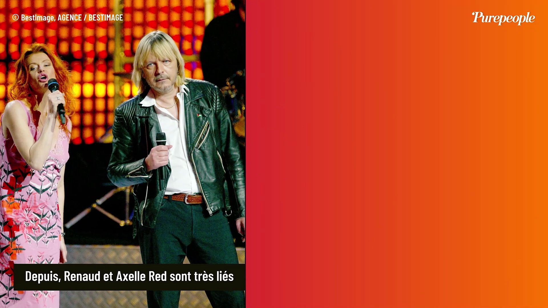 “Il n'était pas bien” : Très proche de Renaud, la chanteuse Axelle Red ...
