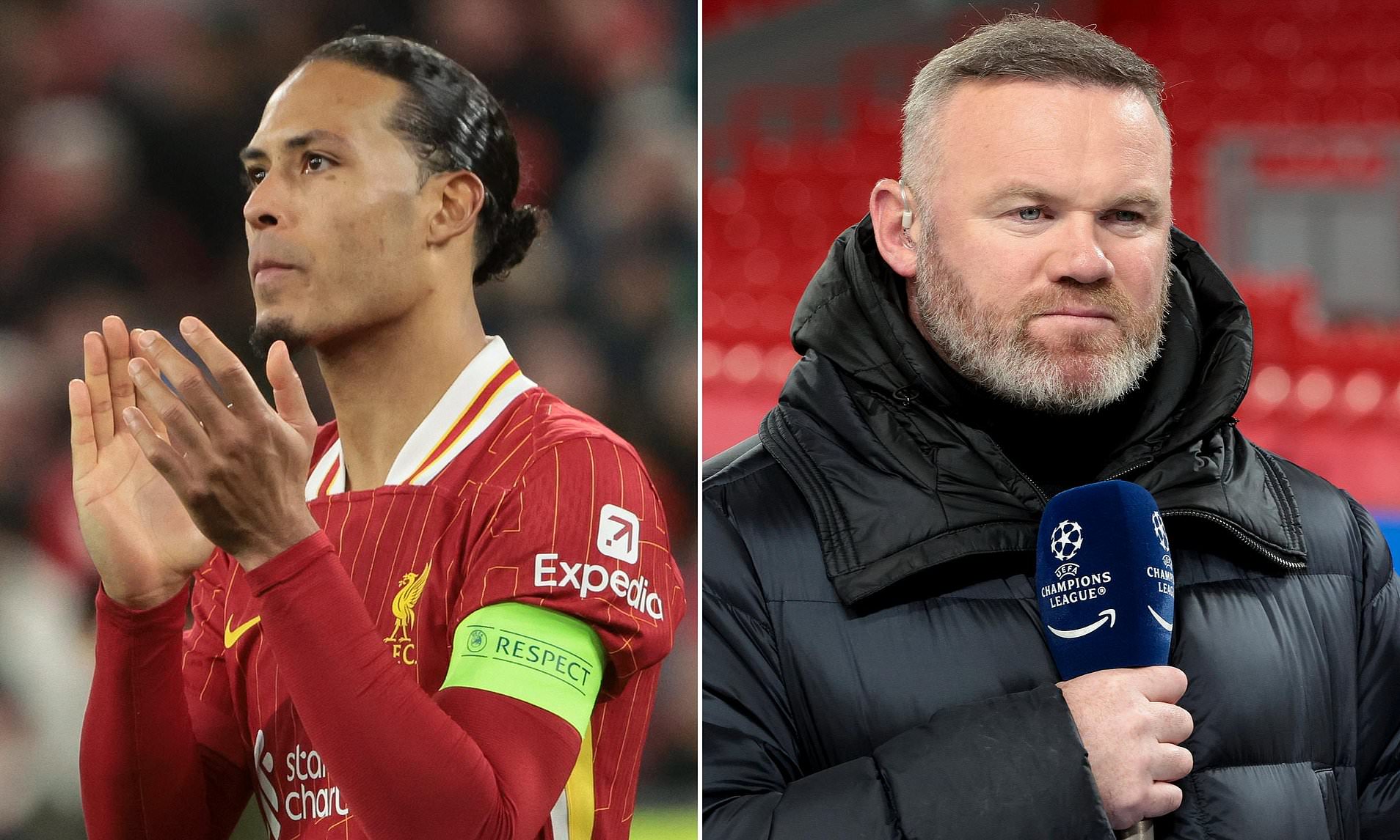 Wayne Rooney blasts Virgil van Dijk's 'lazy' defending for PSG's ...