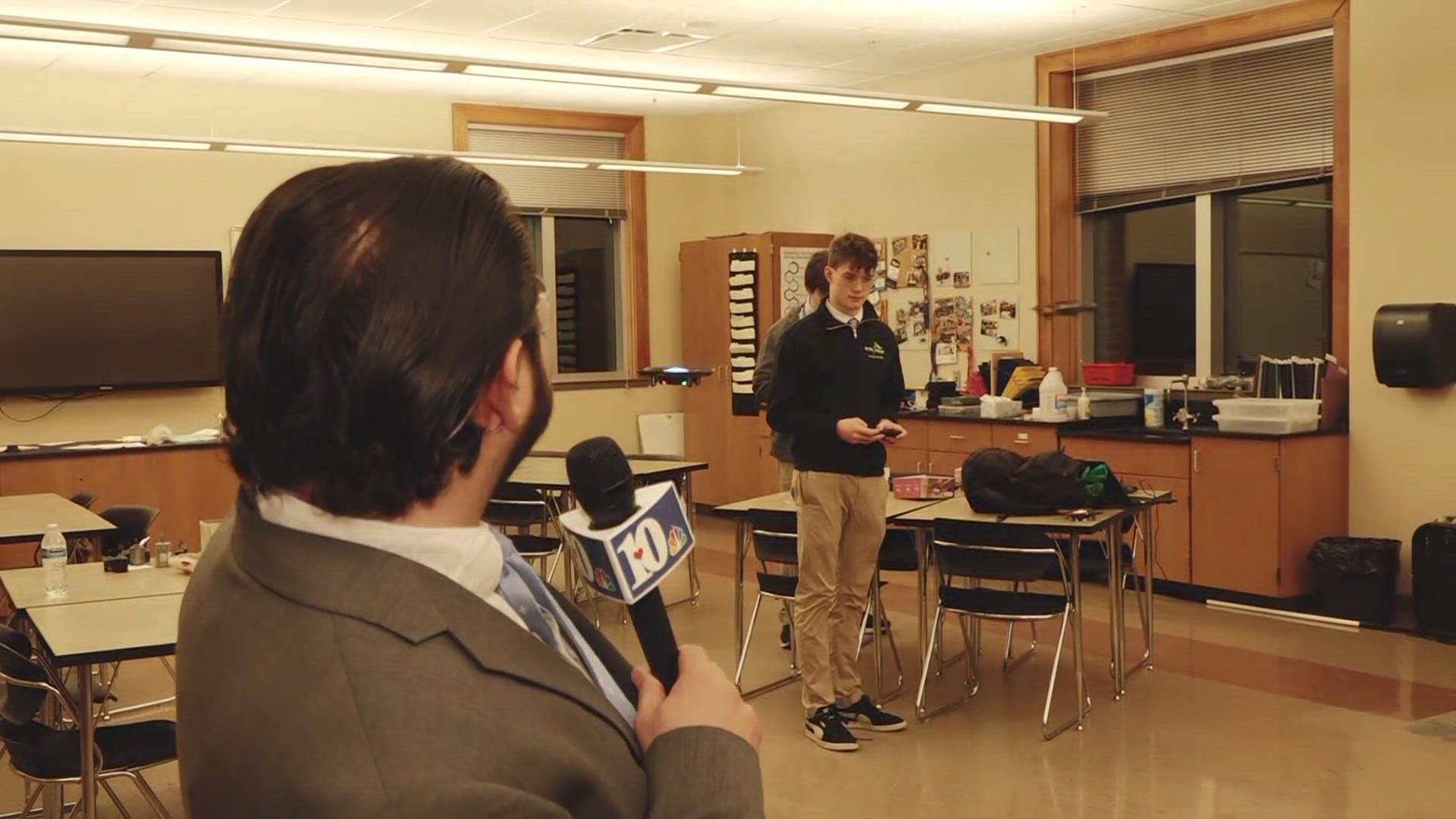 Cool Schools: Webb students show off drone technology