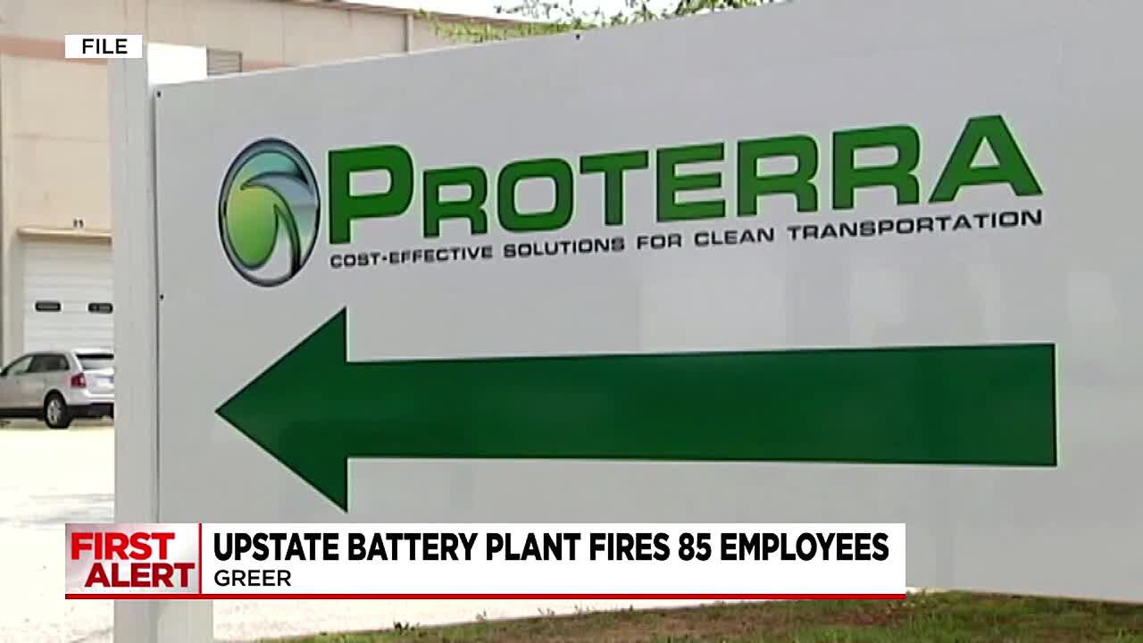 Dozens laid off at Proterra battery plant