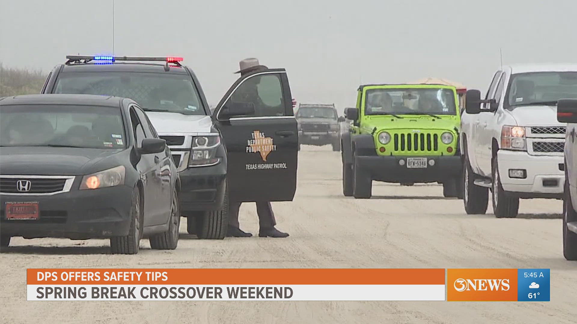 DPS warns of potential crashes during Spring Break crossover weekend