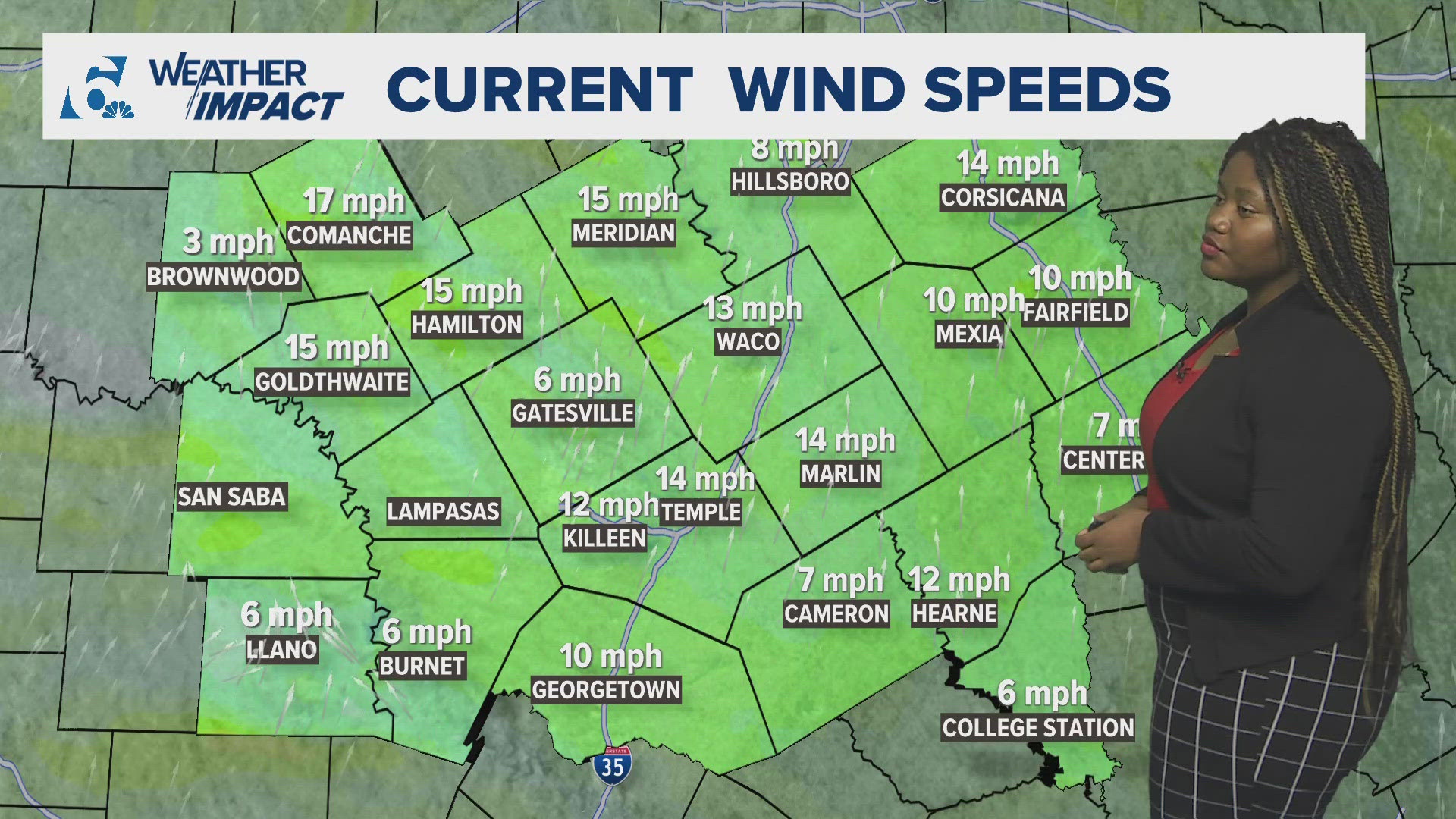 Weather Impact Alert Day | Severe storms Wednesday evening and a threat for fire danger Central ...