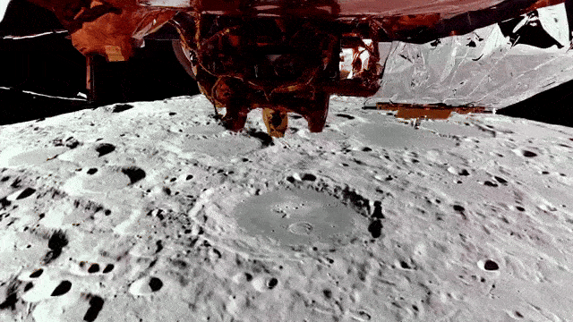 Moon gets a new crater: Watch Blue Ghost drill into the lunar surface