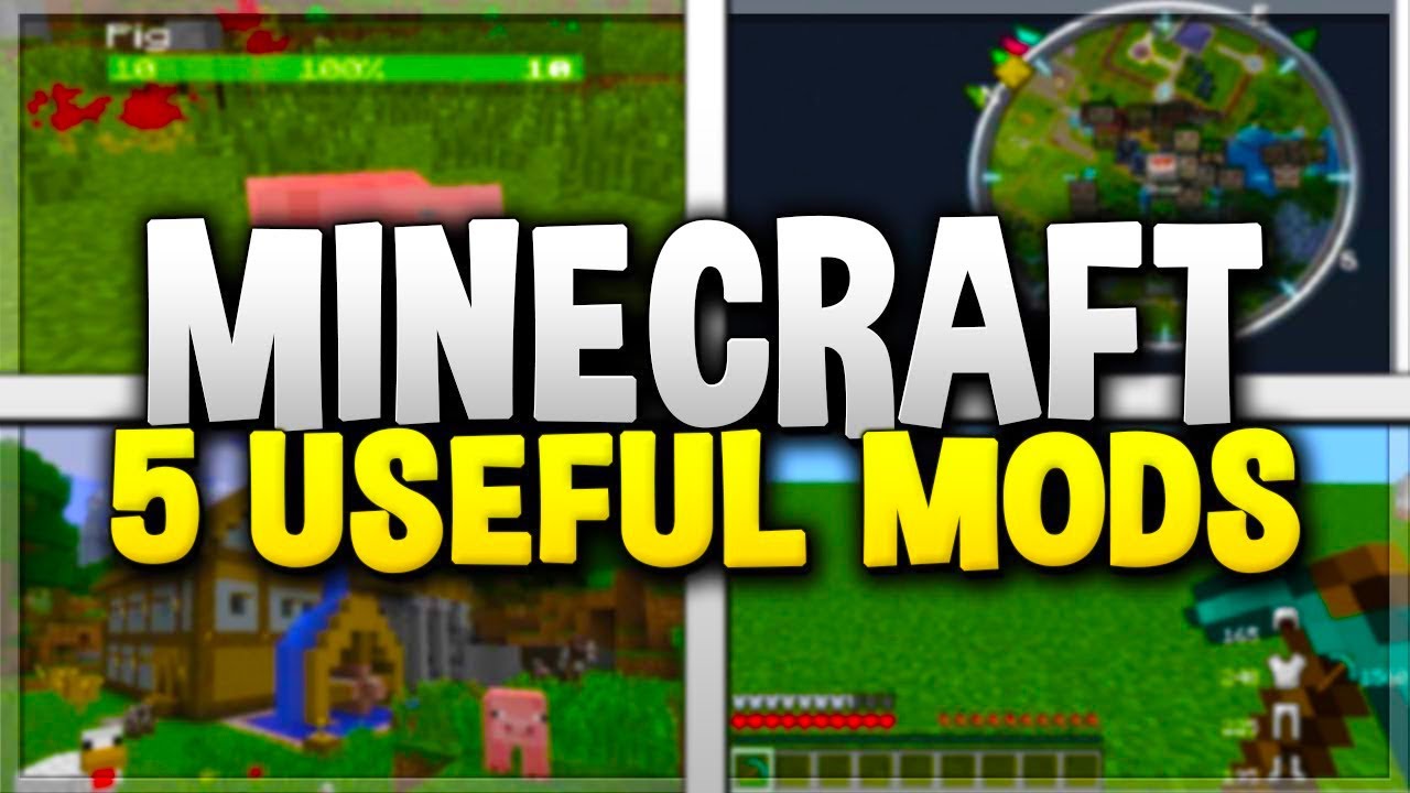 5 USEFUL MINECRAFT MODS! - Top Minecraft Mods for 1.12 (#2)