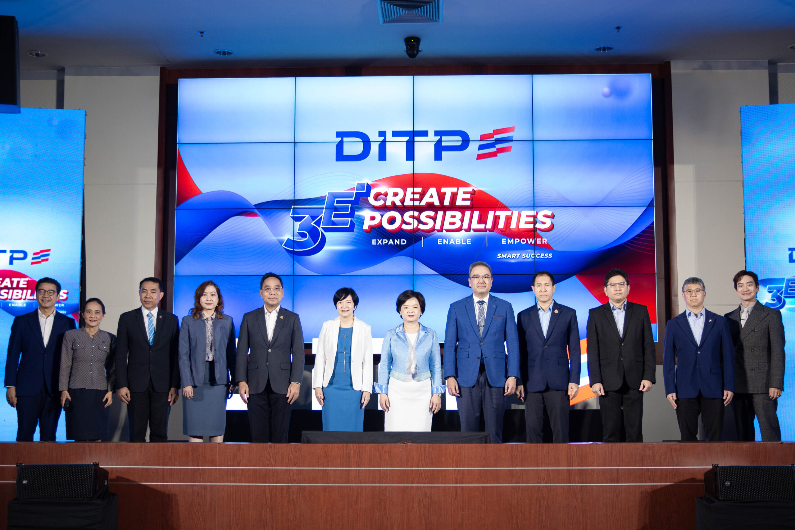 DITP เปิดตัวโลโก้ใหม่ ผ่านแนวคิด 3E หนุนผู้ประกอบการไทยสู่เวทีโลก